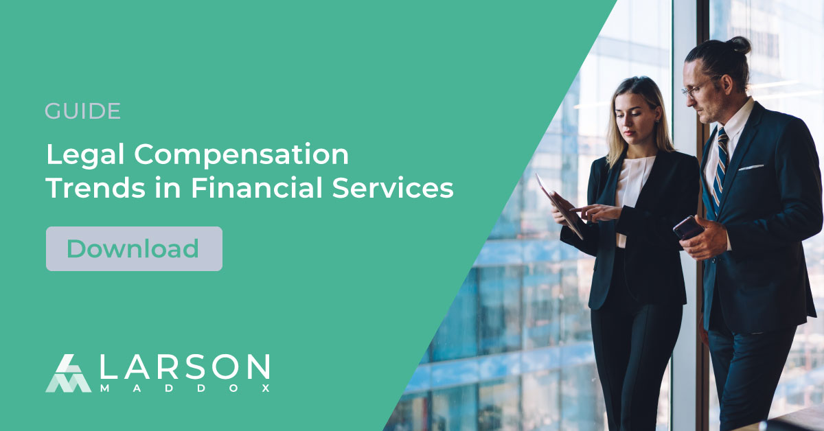 Legal Compensation Trends in Financial Services